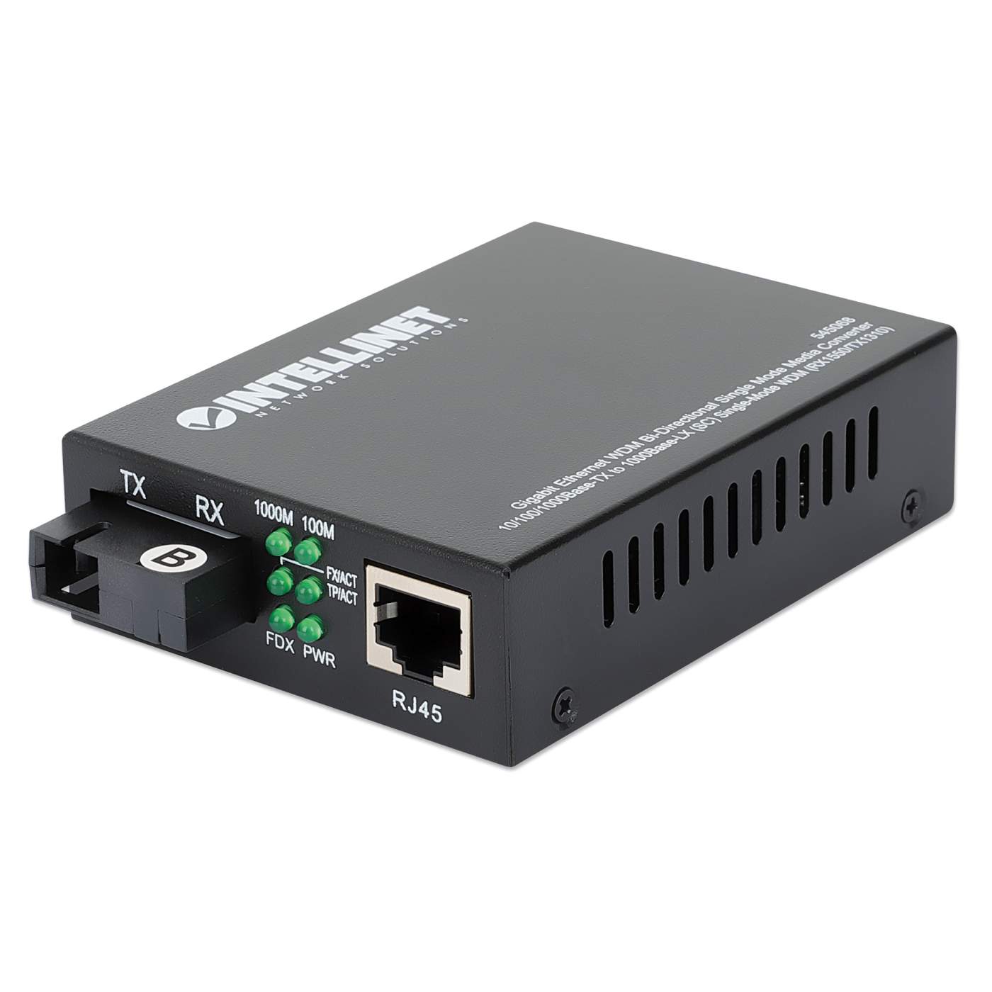 GbE WDM Bi-Directional Single Mode Media Converter (545068) – IC ...