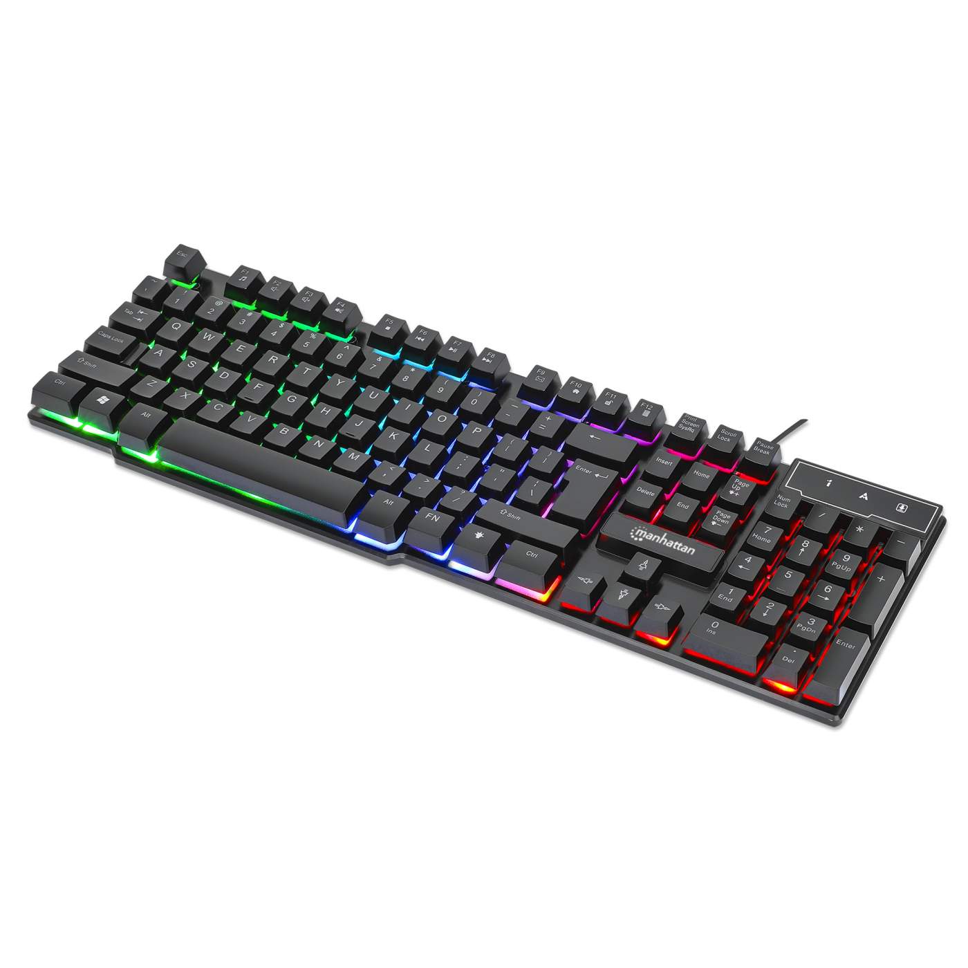 Manhattan RGB LED Gaming Keyboard (180603) – IC Intracom USA Inc.